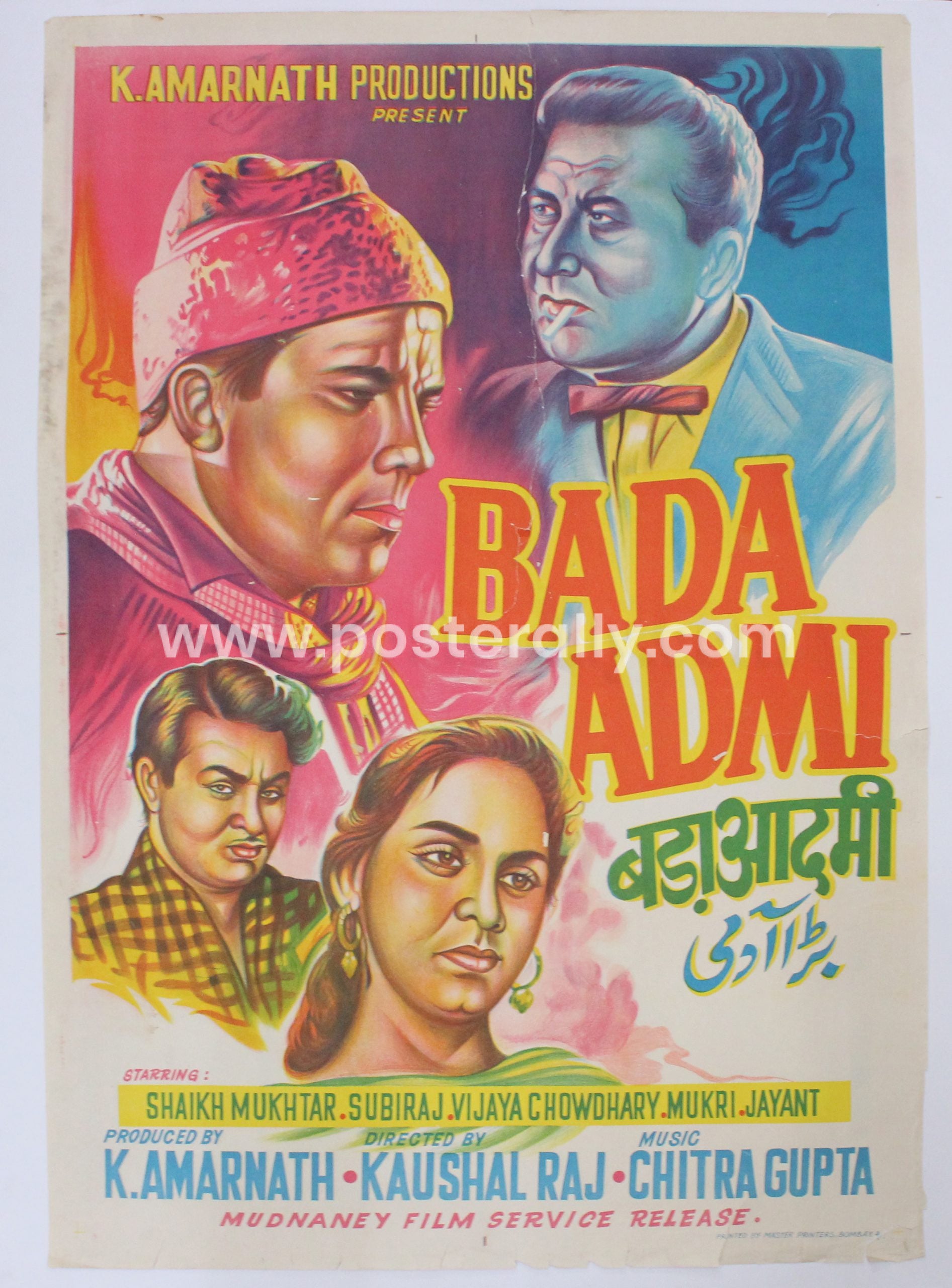 Bada Aadmi – Posterally Studio