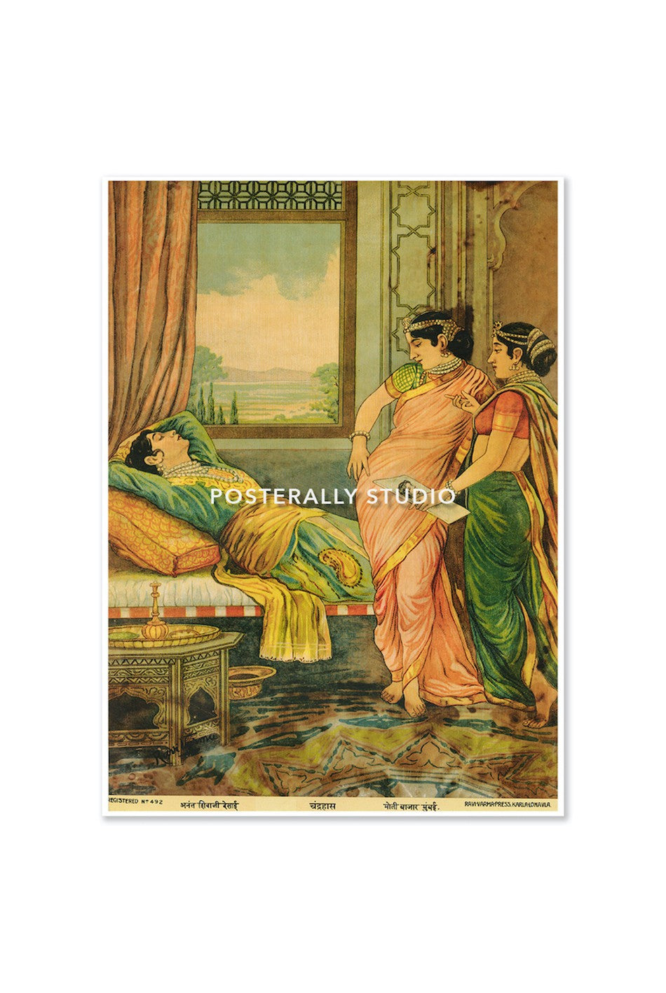 Chandrahas by Raja Ravi Varma – Posterally Studio