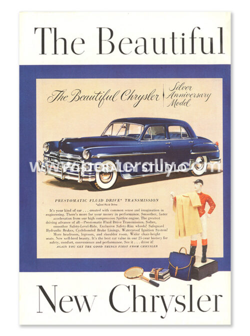 Chrysler Vintage Car (1949) – Posterally Studio