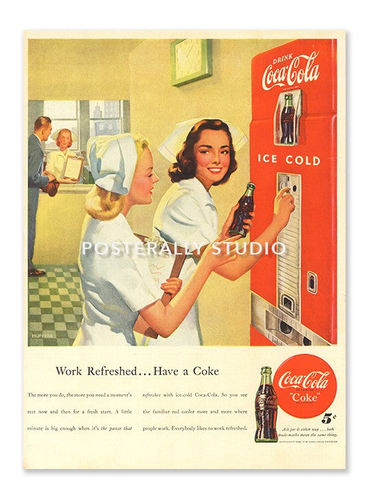 Coca-Cola/Coke (1948) – Posterally Studio