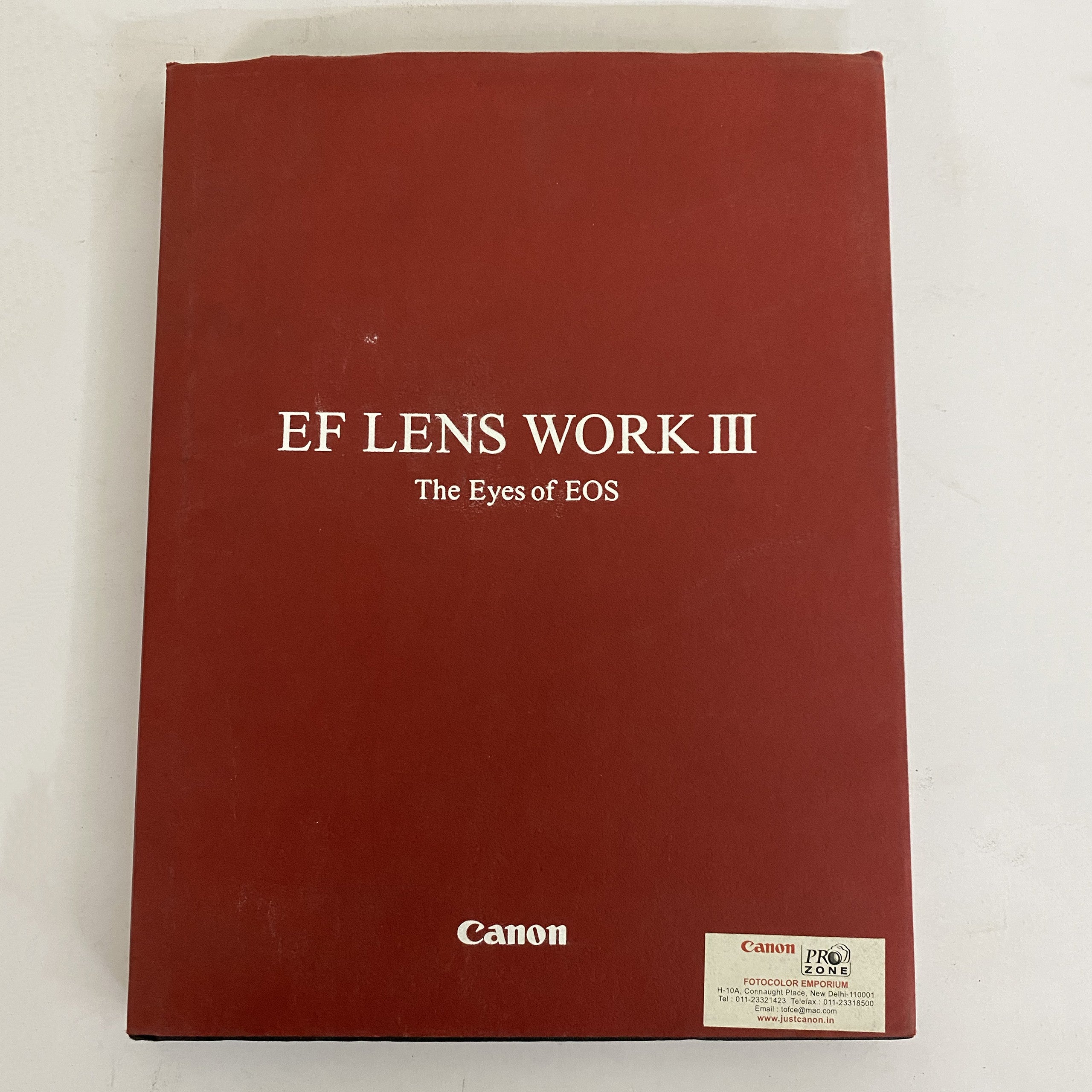 EF Lens Work III The Eyes of EOS by Canon – Posterally Studio