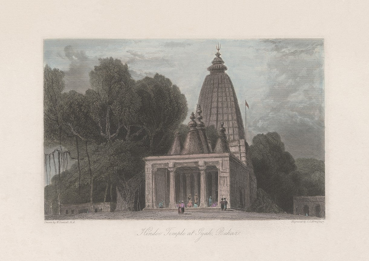 Hindoo Temple at Gyah, Bahar (Bihar) – Posterally Studio