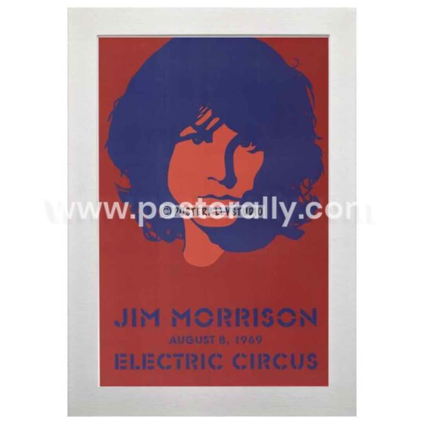 The Doors Electric Circus Poster – Posterally Studio