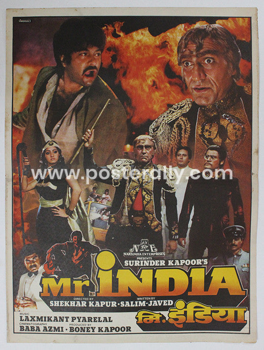 Mr. India – Posterally Studio