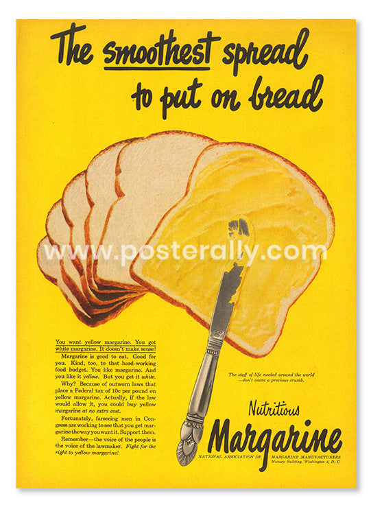 National Association of Margarine Manufacturers (1948) – Posterally Studio