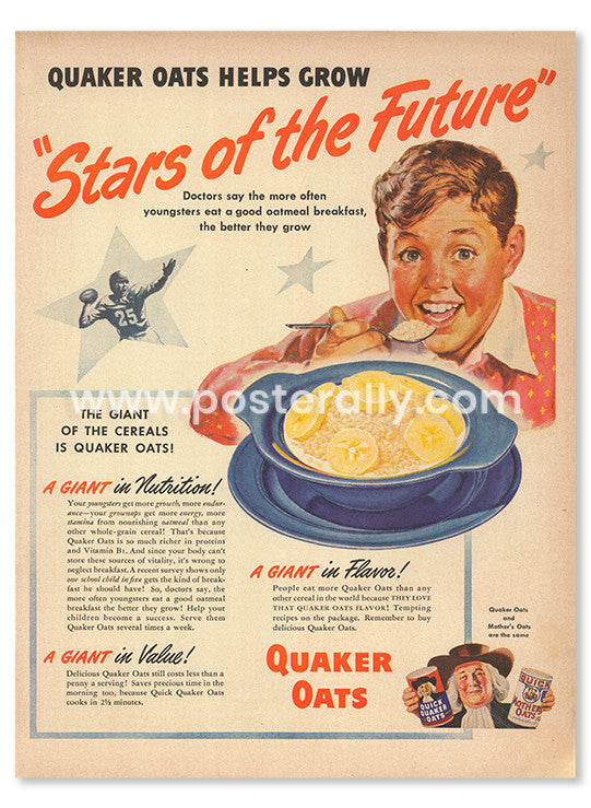 Quaker Oats (1940) – Posterally Studio