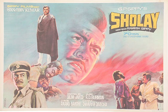 Sholay – Posterally Studio