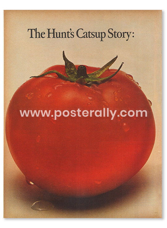 The Hunt's Catsup Story (1960's) – Posterally Studio